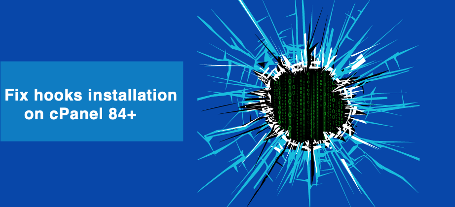 Fix hooks installation on cPanel 84+